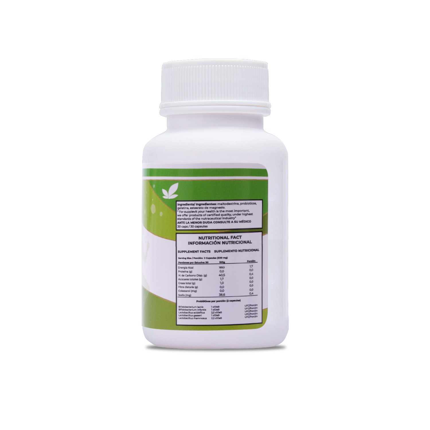 Supplevit | PROBIO PLUS/PROBIOTICOS 5 CEPAS 30 CAPSULAS